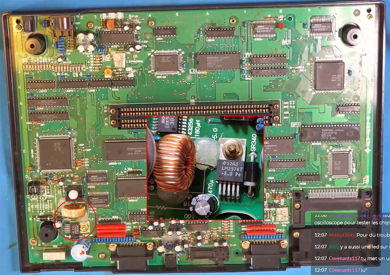 Les alimentations de Neo-Geo AES - CabriDIY